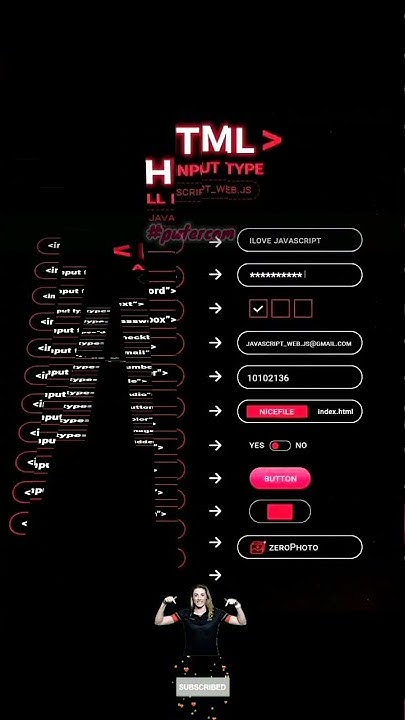 All Html Input Type Html Html5 Htmltutorial Htmlcss Coding Programming Youtube 1194