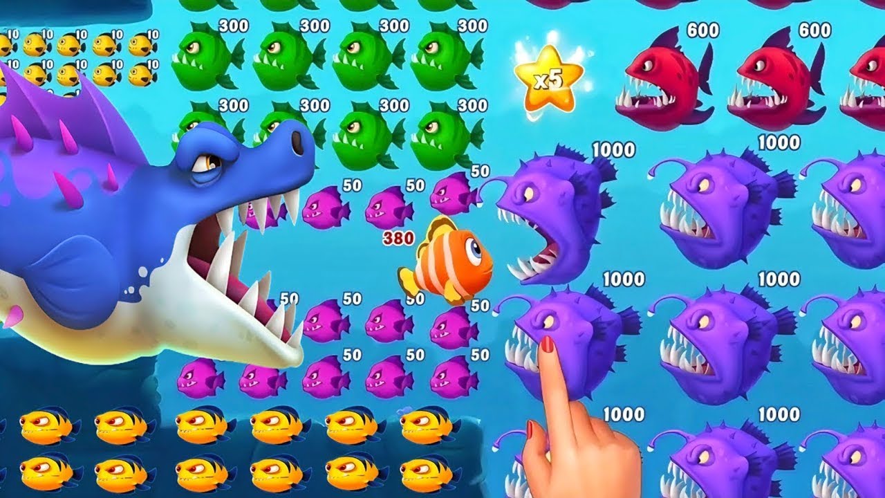 Fishdom 🐠 ads Mini Game 22.8 hungry fish BIG update Gameplay Ads - YouTube