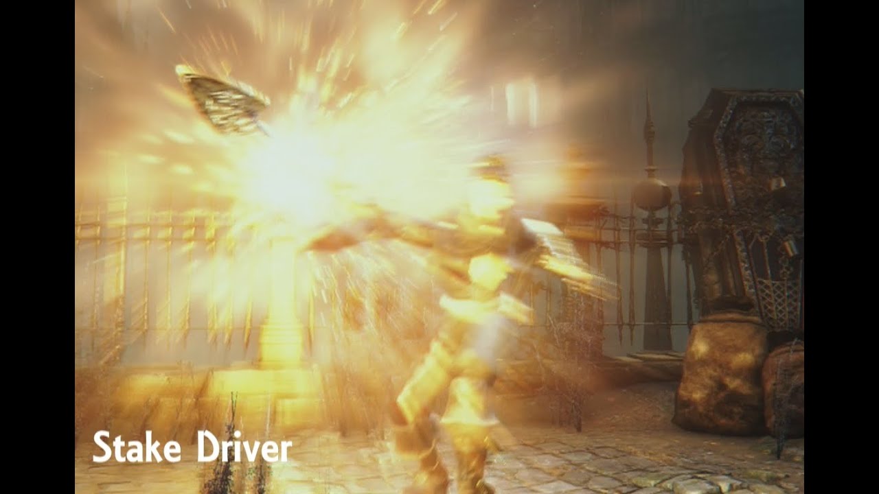 Bloodborne - Stake Driver (Move Set Showcase) - YouTube