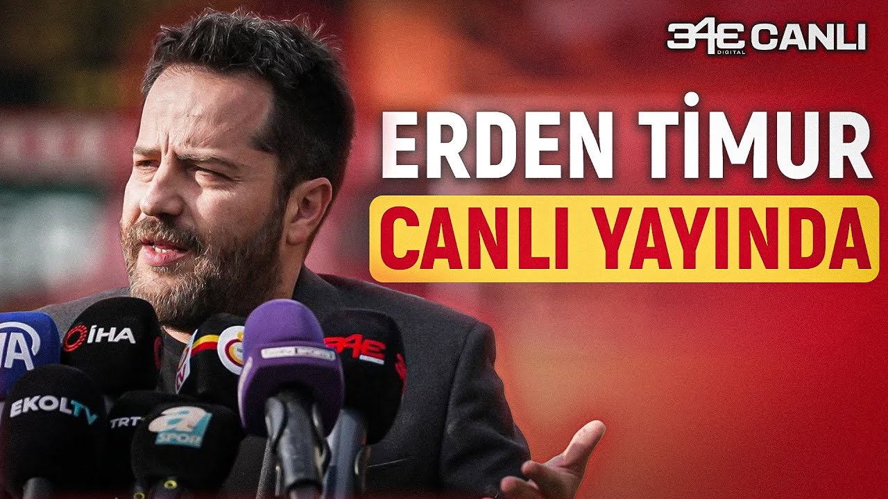 Erden Timur konuşuyor | Canlı yayında istifa mı edecek? | Erden Timur ...