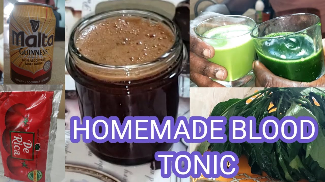 HOMEMADE HEALTHY BLOOD TONIC DRINK RECIPES #2METHOD - YouTube