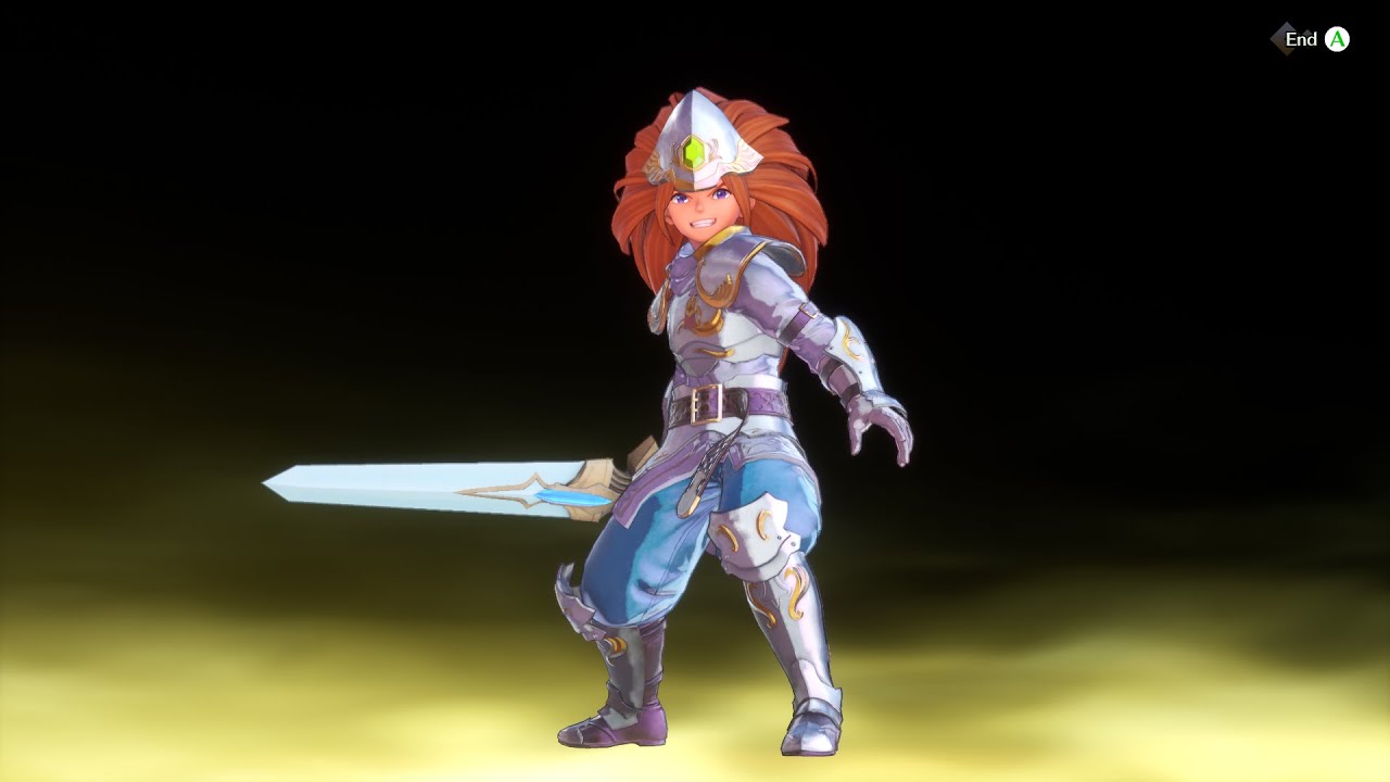Trials of Mana: Duran - Paladin Breakdown/Overview - YouTube
