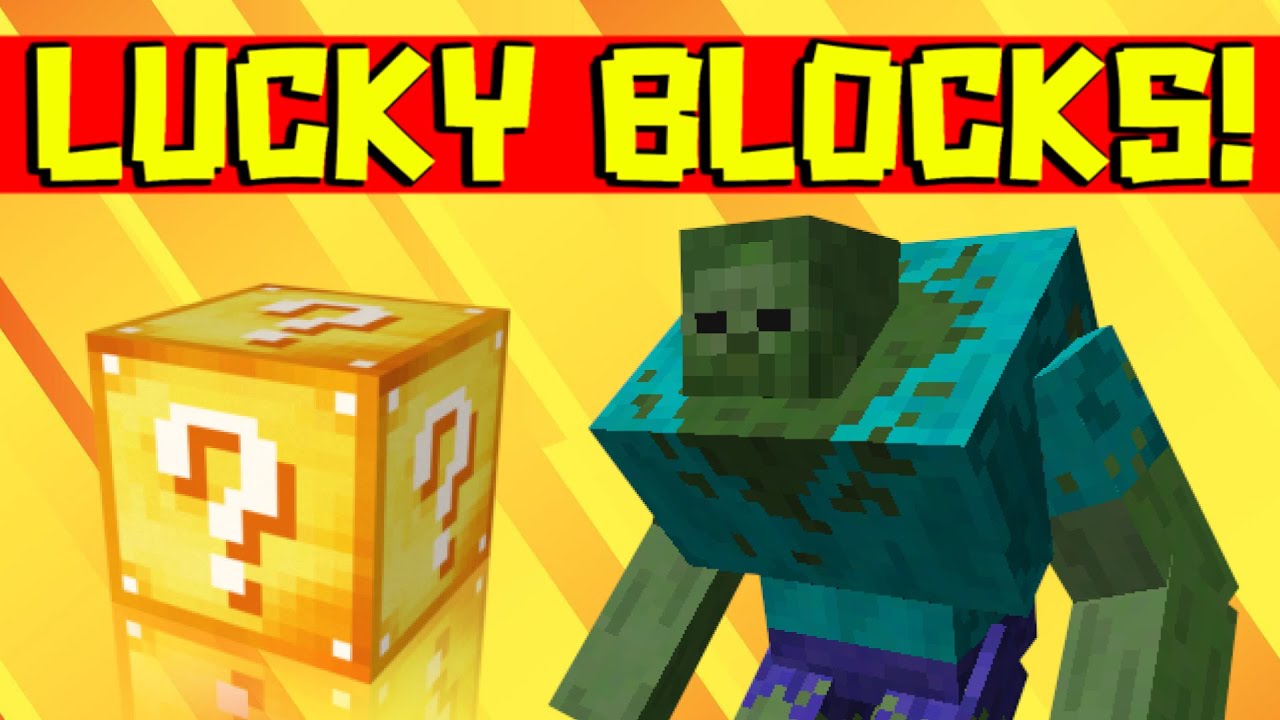 MINECRAFT | Lucky Blocks - Mutant Zombie | ¡¡Un Zombie muy poderoso ...