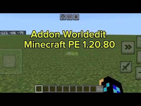 ADDON worldedit Minecraft pe 1.20.80 | (R1CARDOG3MES) - YouTube