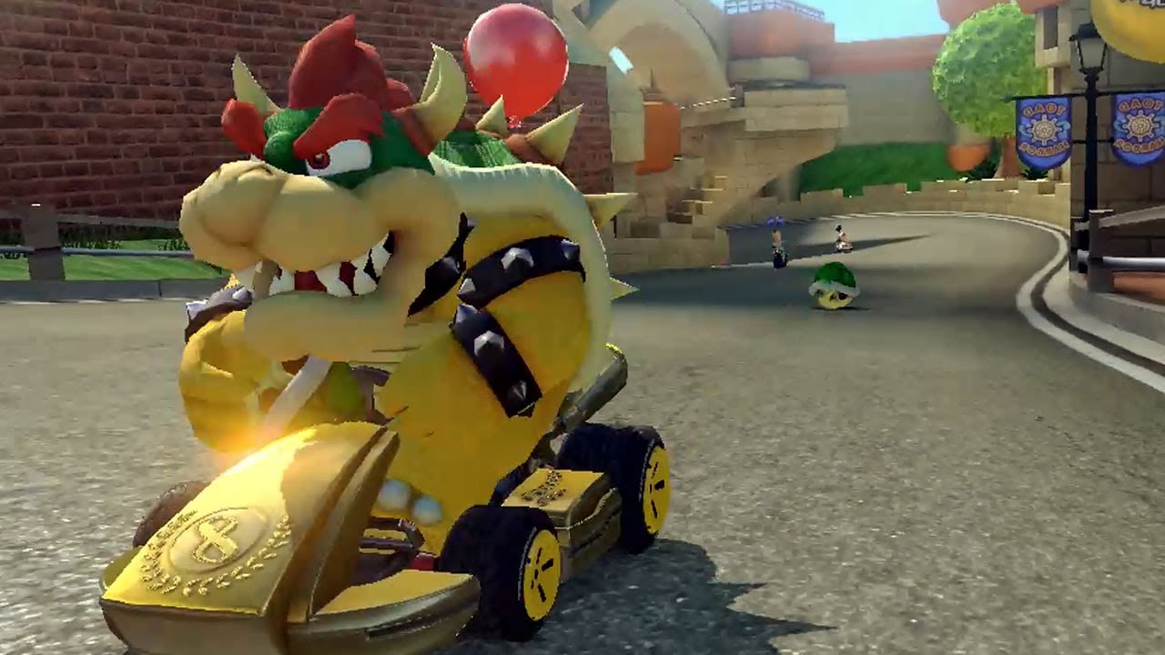 Mario Kart 8 - Toad Harbor - Battle Mode (Bowser Gameplay) - YouTube