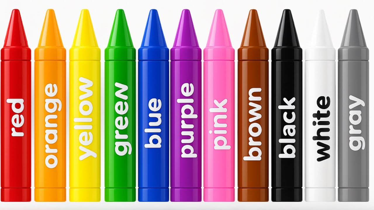 🎨 Learn All Colors for Kids |Red 🔴, Yellow 🟡, Blue 🔵, Green 🟢 and More ...