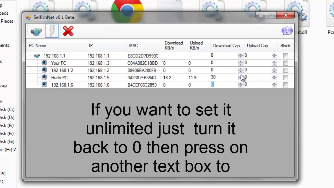 How to limit internet speed for anyone on the same network (Selfish net ...
