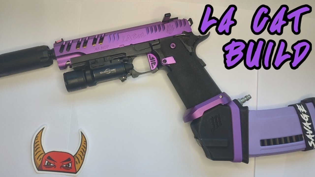 PURPLE JUNGLECAT Hi-Capa || Build Breakdown - YouTube