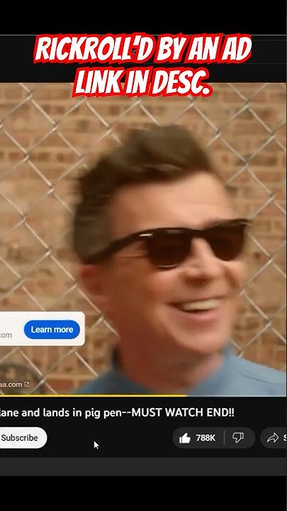 RickRoll’d By An Ad #rickroll #rickastley #nevergonnagiveyouup #ad ...