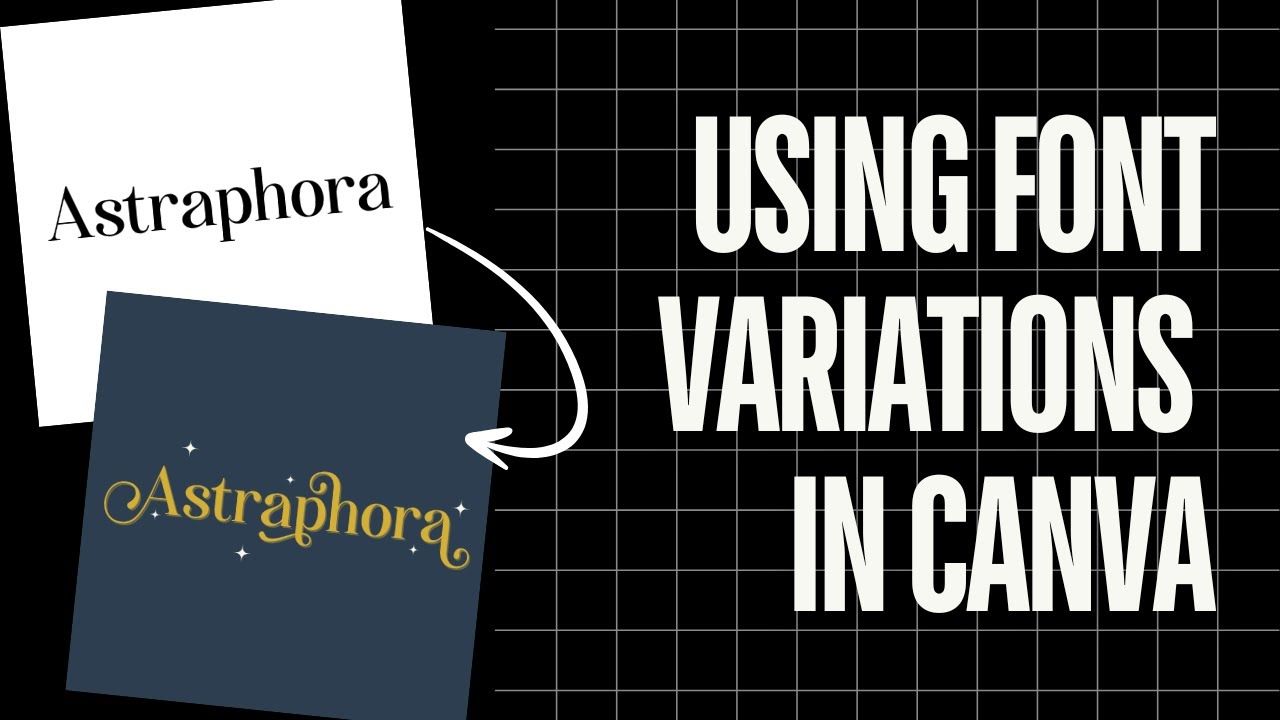 Design Like a Pro: How to Use Font Alternatives and Glyphs in Canva ...