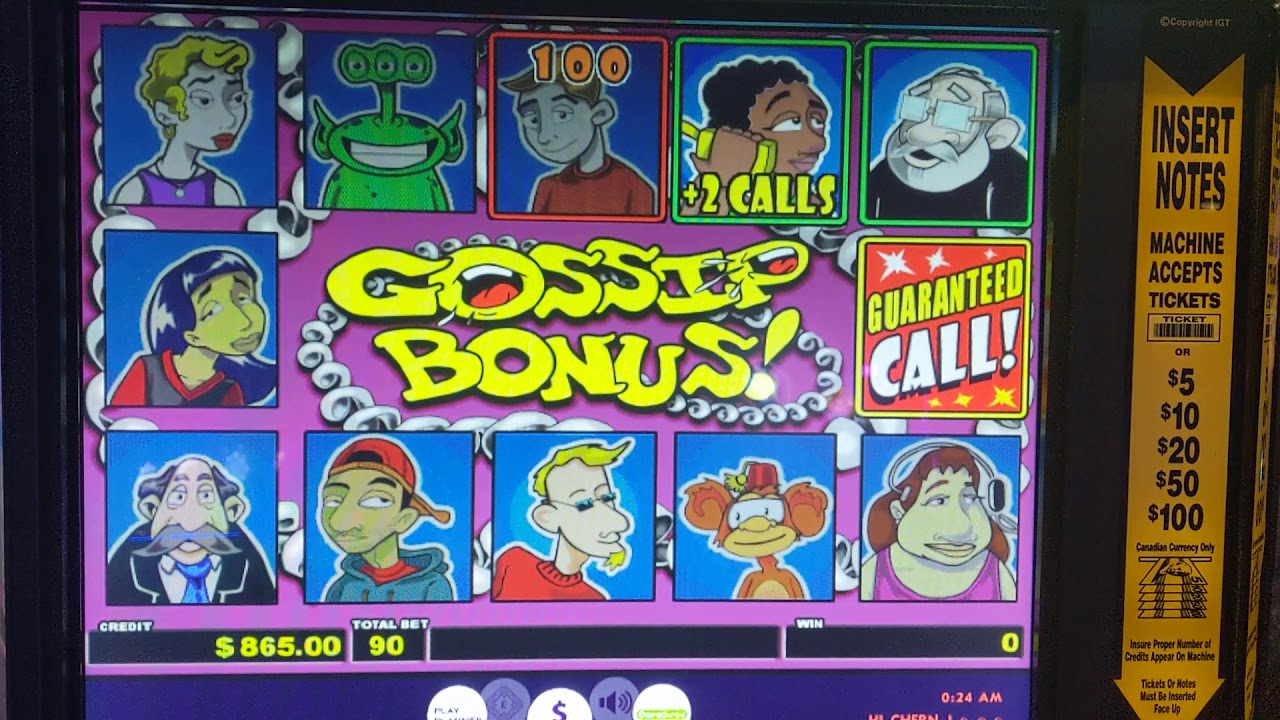 High Limit Phone Tag Slot Bonus Round - YouTube