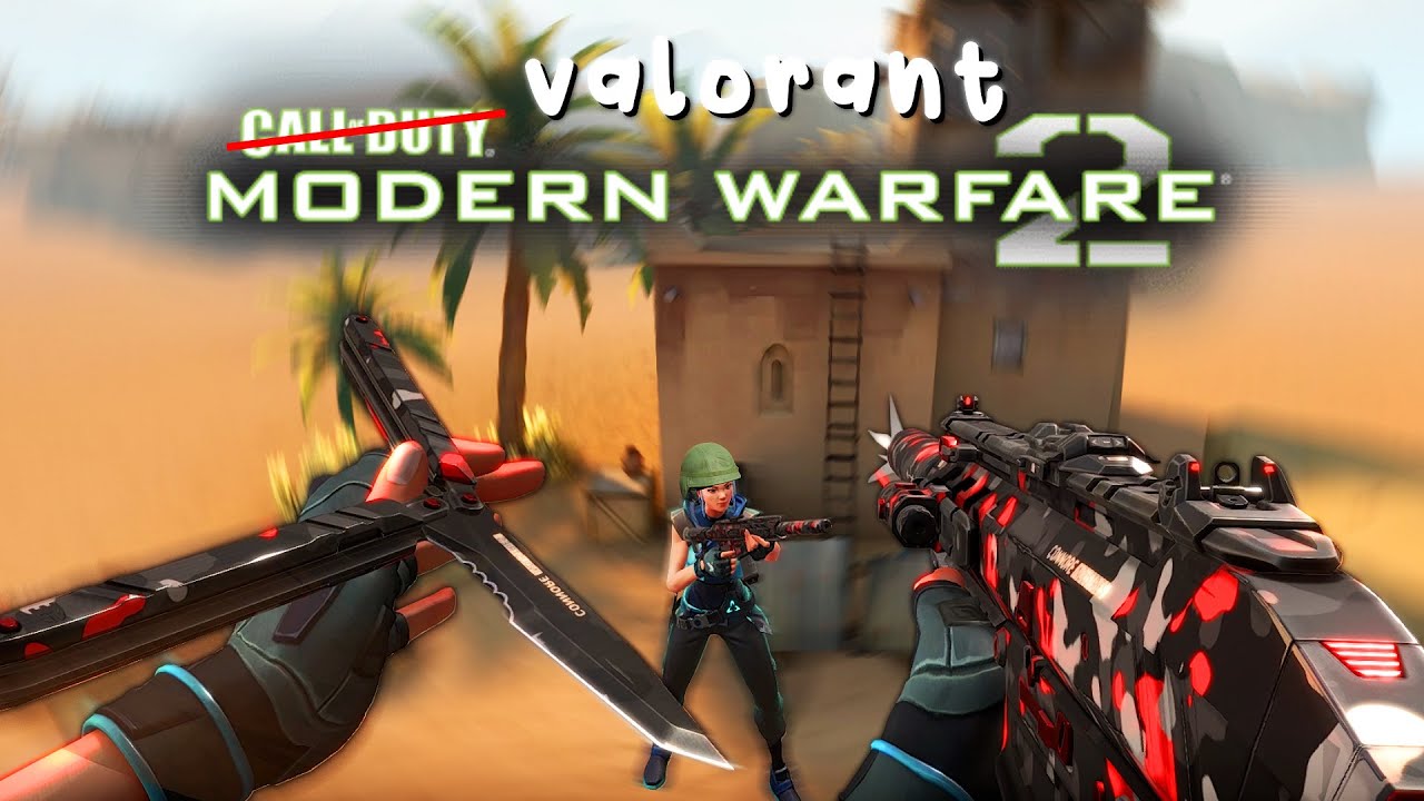 Modern Warfare: Valorant Edition (Recon Bundle Giveaway Ft. BUTTERFLY ...
