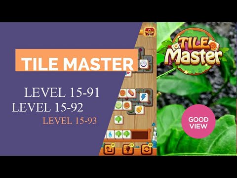 Tile Master Gameplay Level 15-91/92/93, Nature Background, Relaxing ...