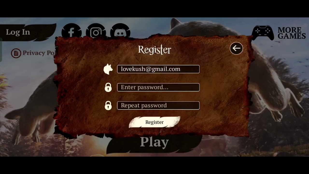 The Wolf Free Account Normal Severe account 1 level 🤩 - YouTube