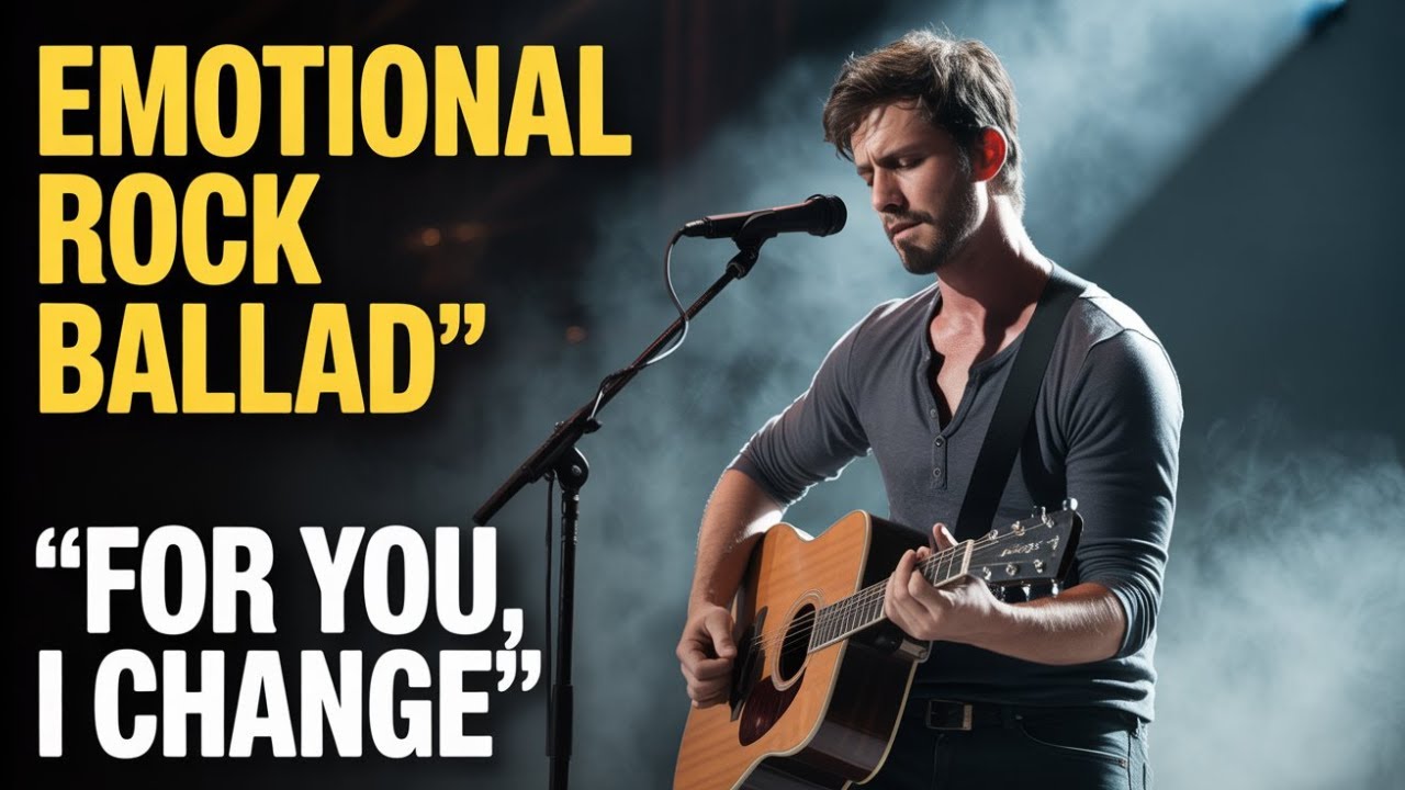 For You, I Change – A Powerful Rock Ballad About Regret, Redemption ...