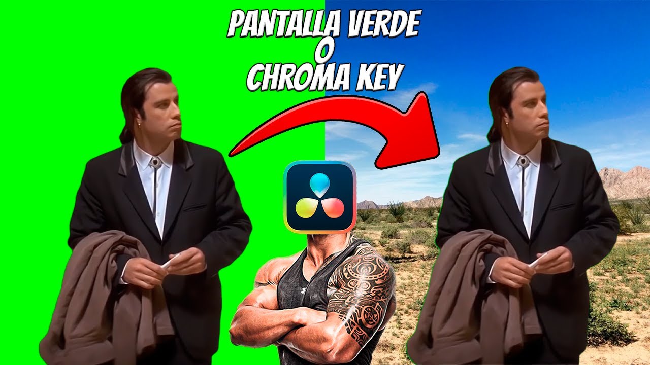 ¿COMO USAR PANTALLA VERDE O CHROMA KEY EN DAVINCI RESOLVE? - ¿CÓMO USAR ...