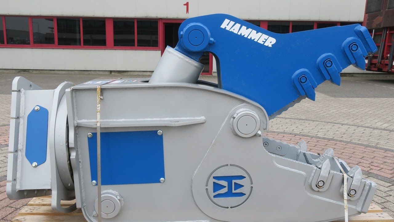 776307 HAMMER RH16 HYDRAULIC ROTATION PULVERIZER CRUSHER RH-16 2017 TO ...