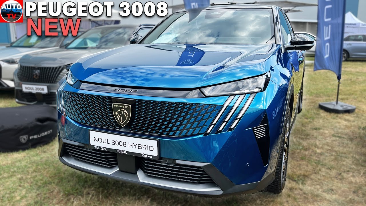 All New PEUGEOT 3008 HYBRID - Quick SPIN, exterior & interior - YouTube