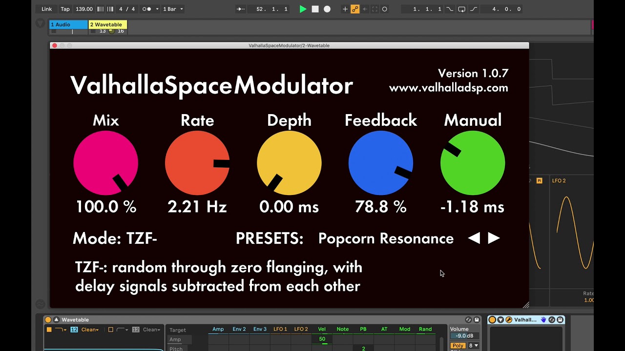 Valhalla Space Modulation - Free Flanger/Doubling Plug-In - YouTube