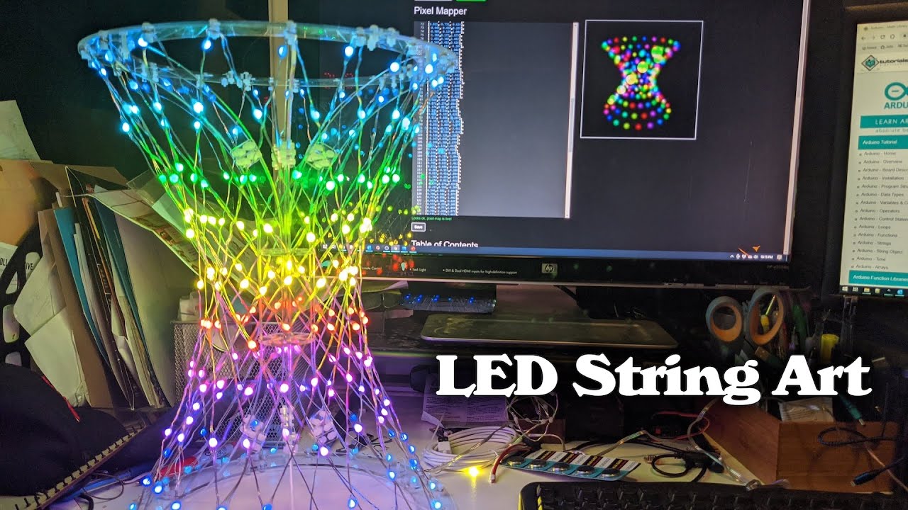 String Art by Debra Ansell - YouTube