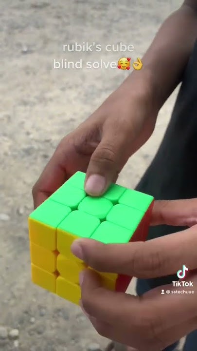 rubik's cube|blind solve - YouTube