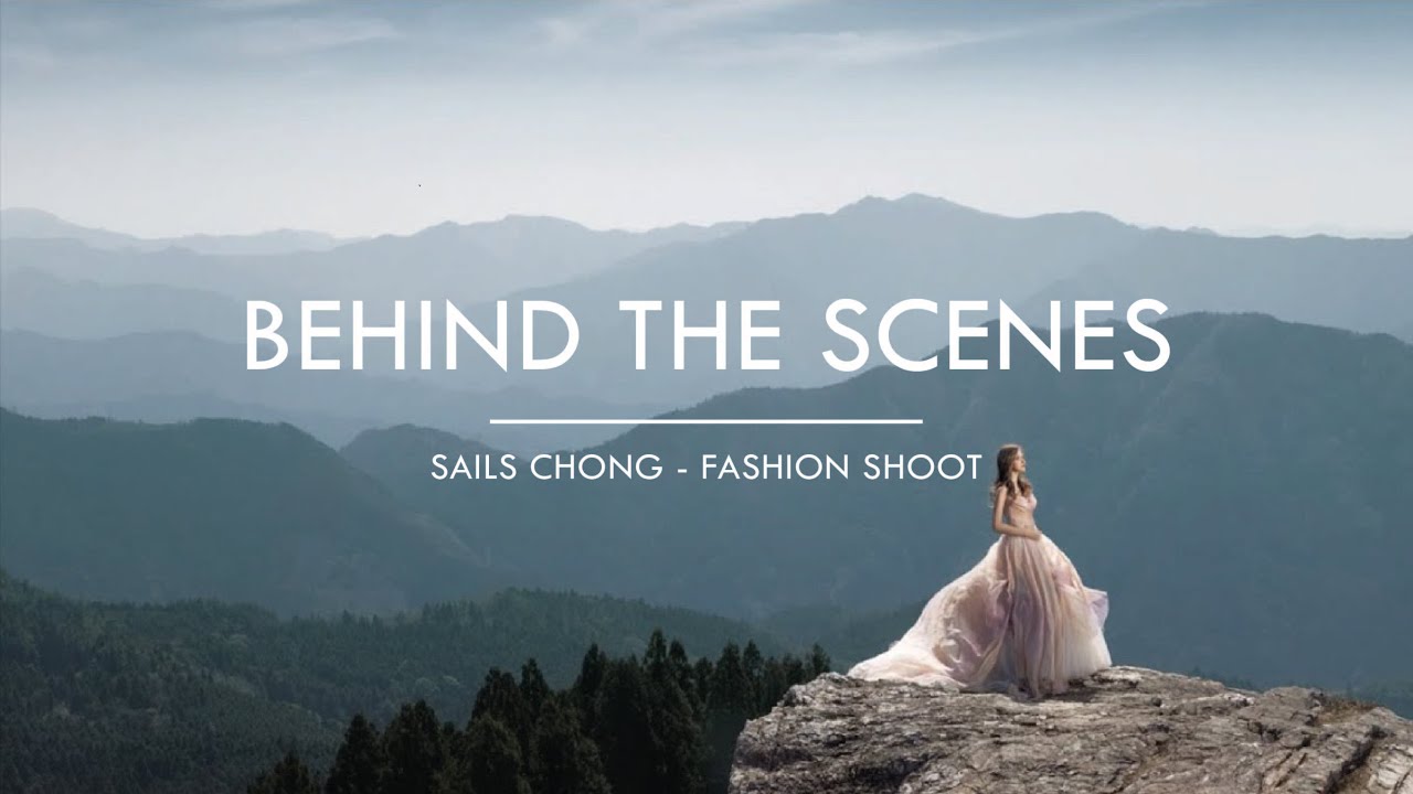 Behind the scenes of a fashion shoot with Sails Chong - YouTube