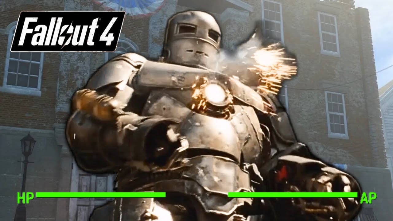 How Power Armor feels in Fallout 3 vs Fallout 4 - YouTube