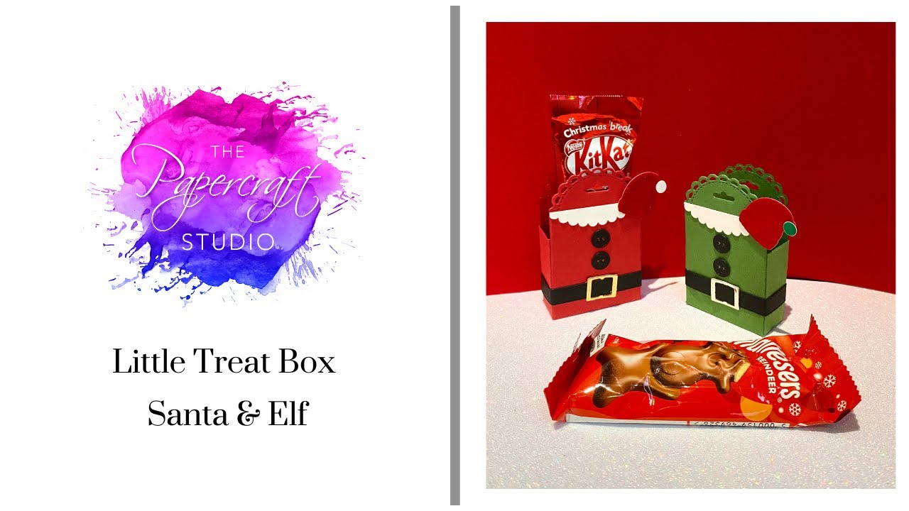 Little Treat Box Santa & Elf - YouTube