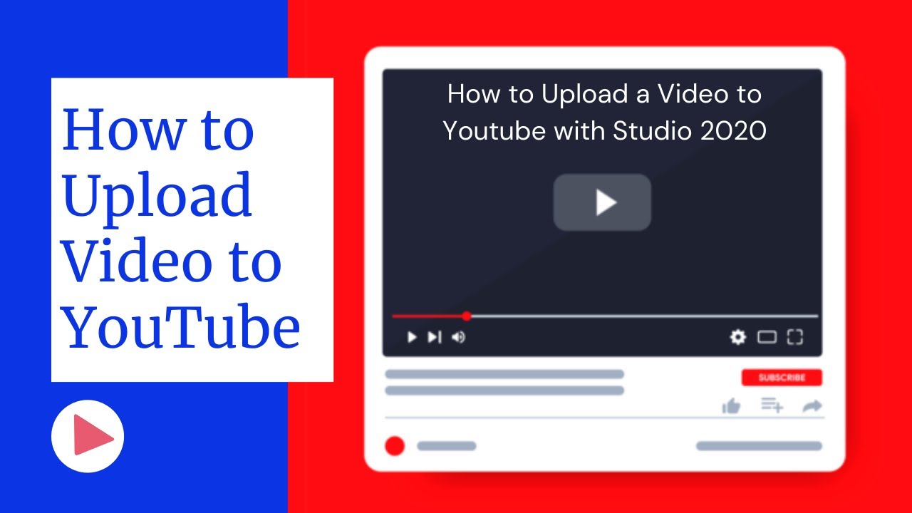 How to Upload a Video to YouTube with Studio 2020 #learning #tutorials ...