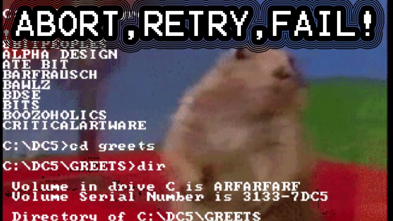 Abort, Retry, Fail! - MS_Dos Games Ft. Oly - YouTube