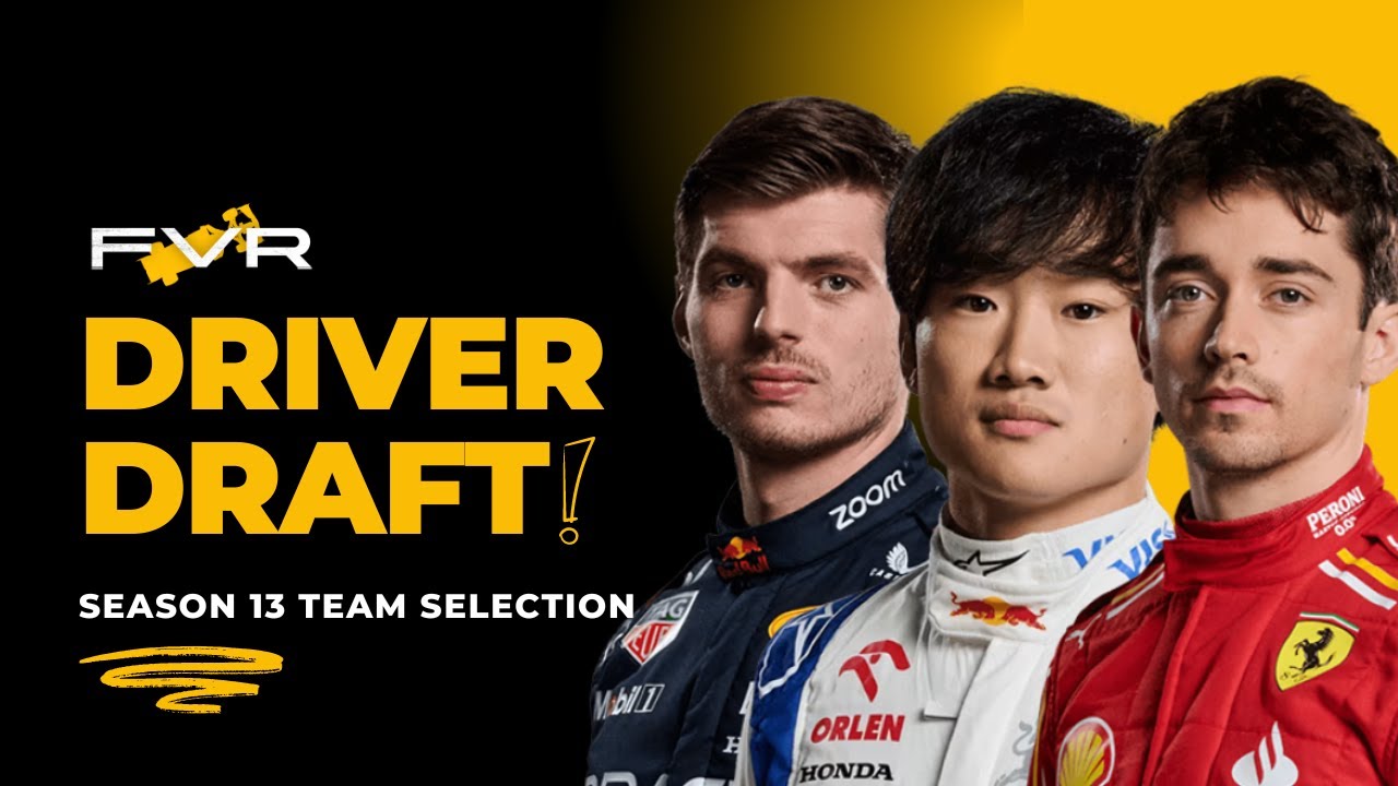 The Season 13 FVR Driver Draft - Official Live Stream - YouTube