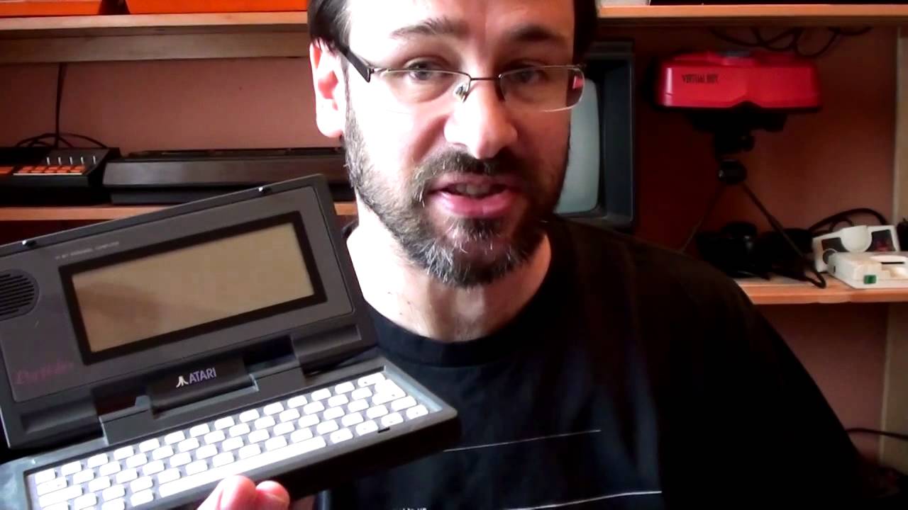 System Overview: Atari Portfolio palm-top computer. - YouTube