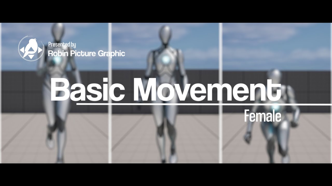 Female Basic Movement Game Animation | Unreal Engine - YouTube