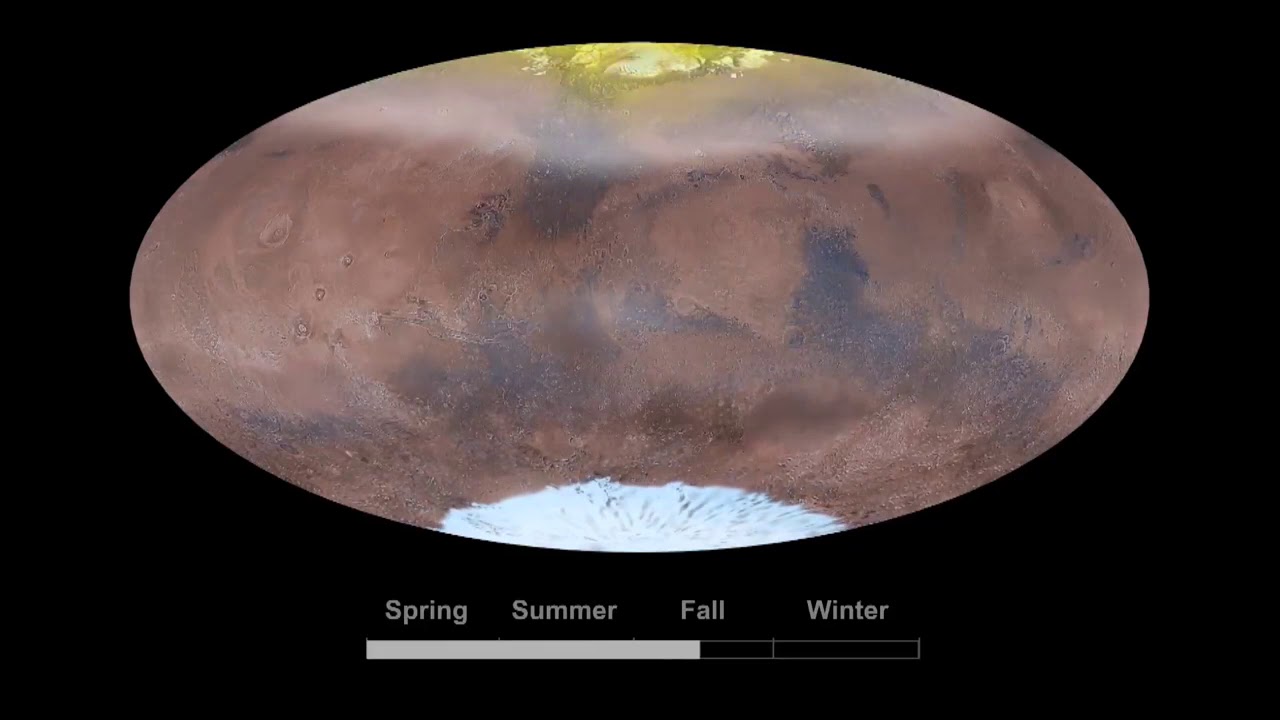 See the Martian Clouds, Dust And Ice Change With the Seasons in ...