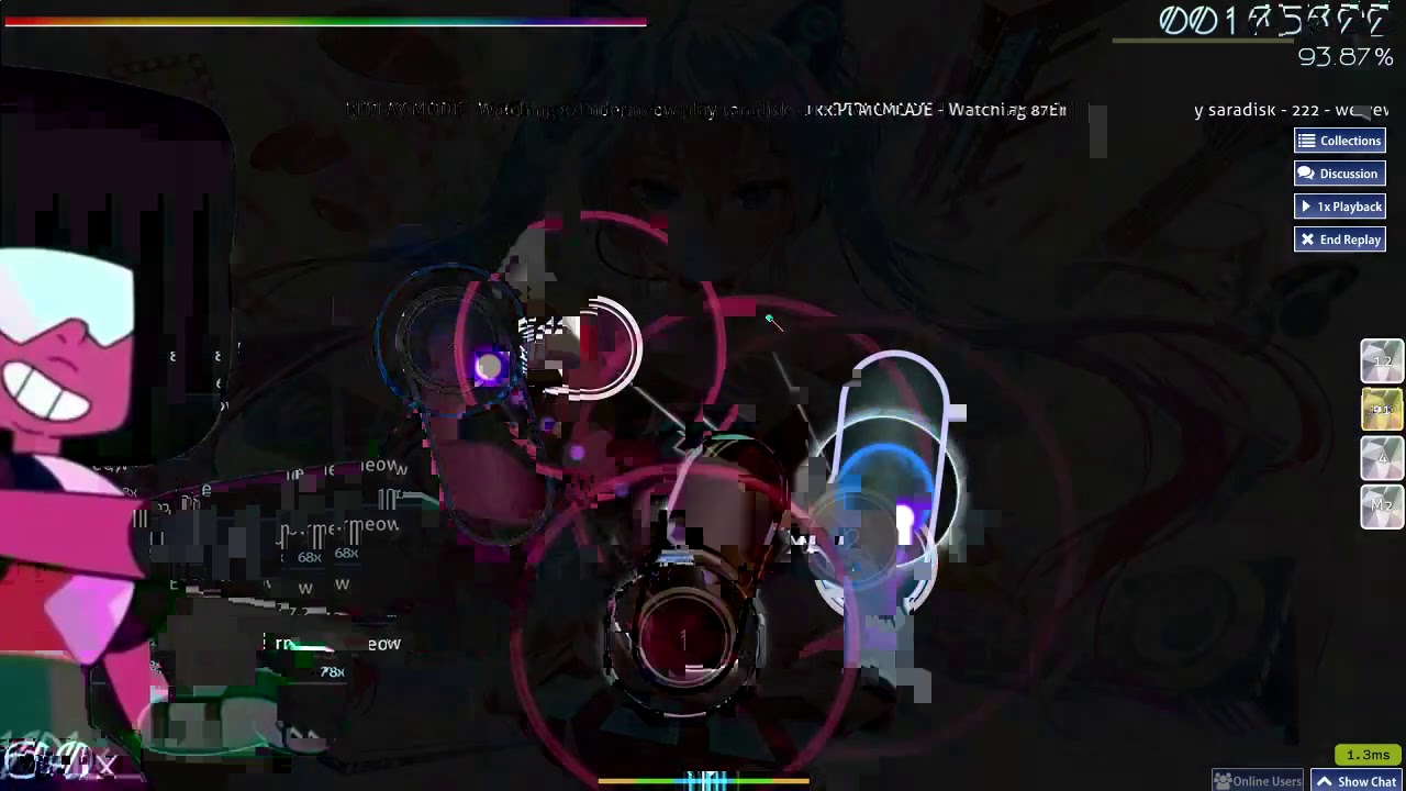 【Osu!】222-wewewe -4星終於能打到S了(´・ω・`) - YouTube