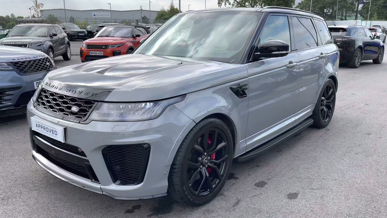 Used Range Rover Sport SVR 5.0 V8 at Stafford Land Rover – Used cars ...
