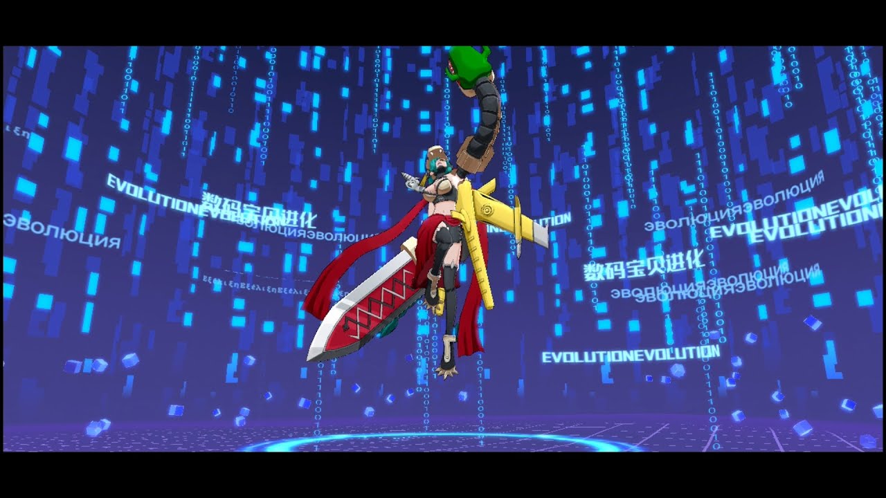Digimon New Century Evolution JetMervamon ( ジェットメルヴァモン ) - YouTube