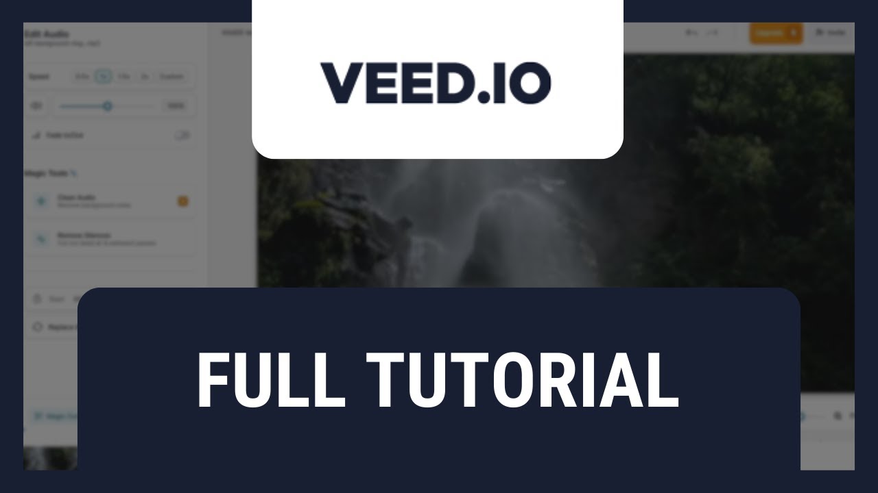 VEED.IO Tutorial - YouTube