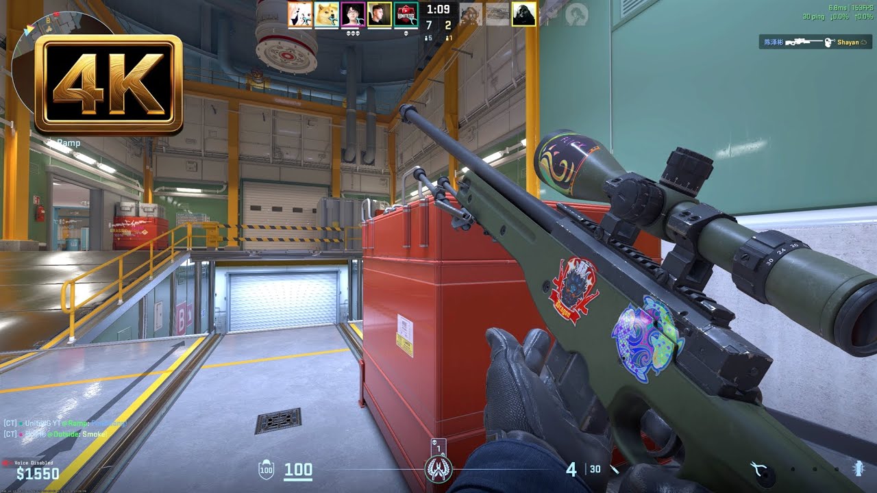 Counter Strike 2 Gameplay 4K (No Commentary) - YouTube