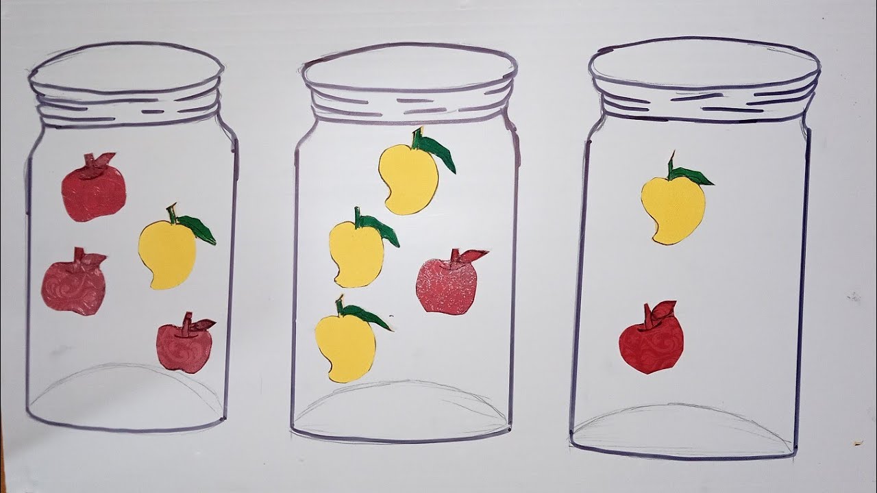 fruit game time pass paper craft ideas🍎🥭 - YouTube
