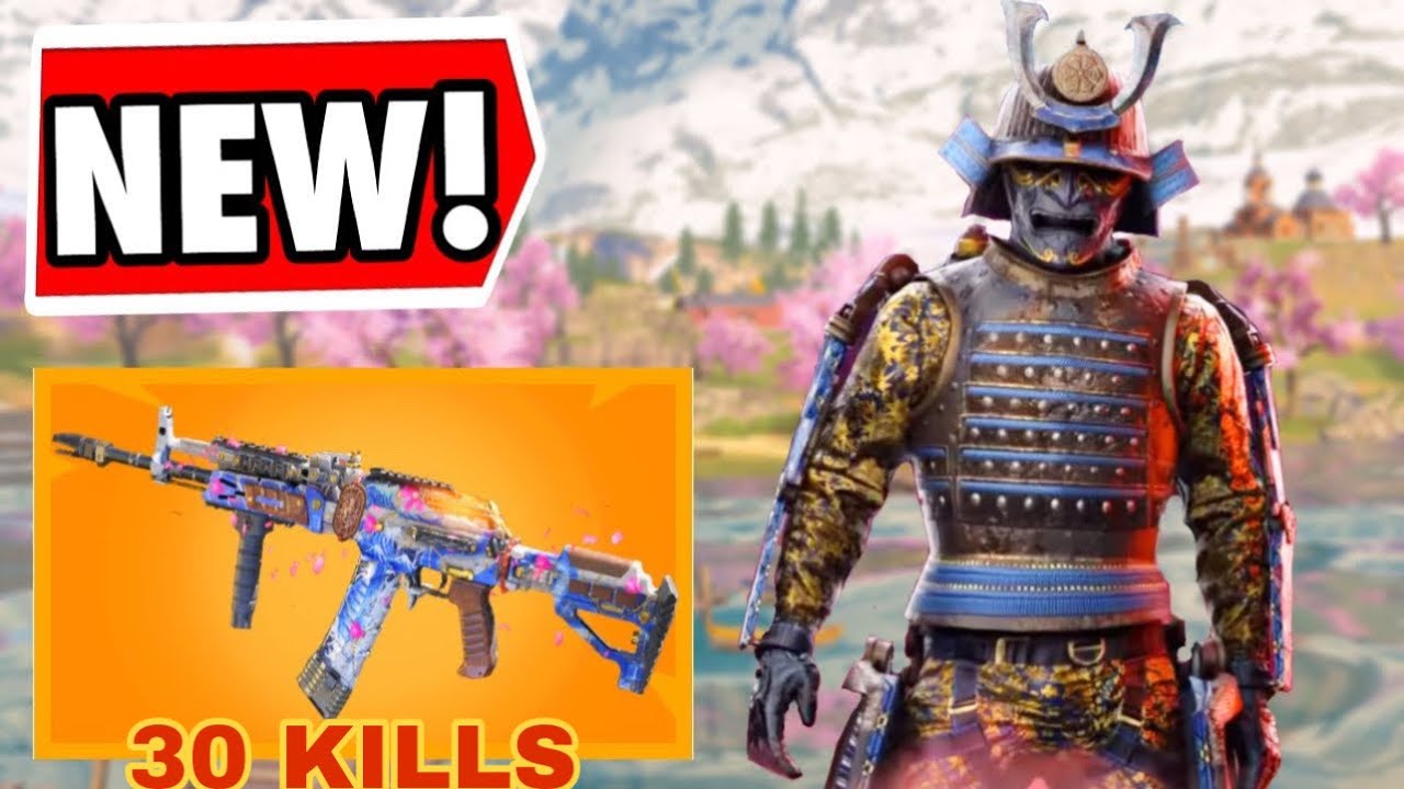Legendary AK47 Kuromaku + Sentinel Recon Shogun Action in Battle Royal ...