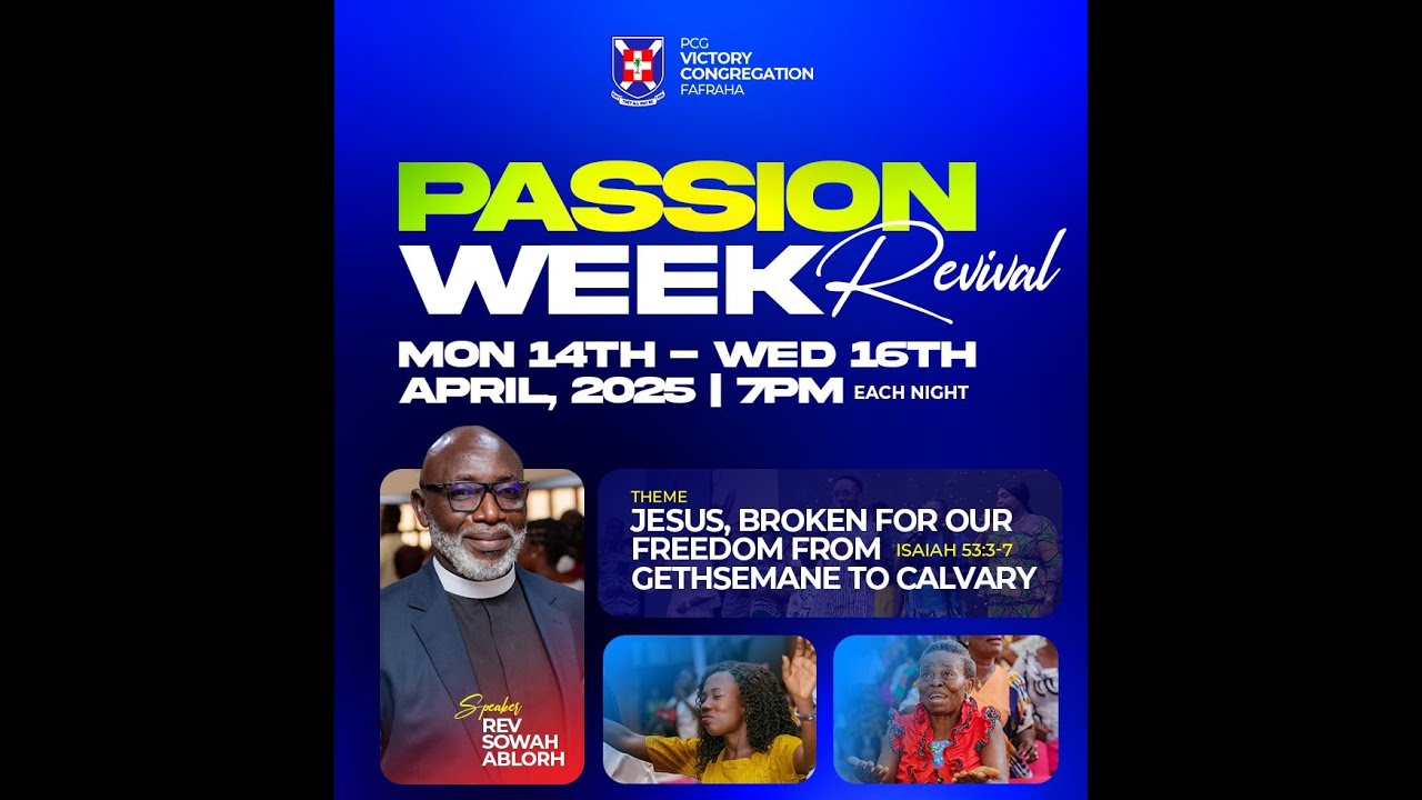 PASSION WEEK SERVICE - DAY 2 - YouTube