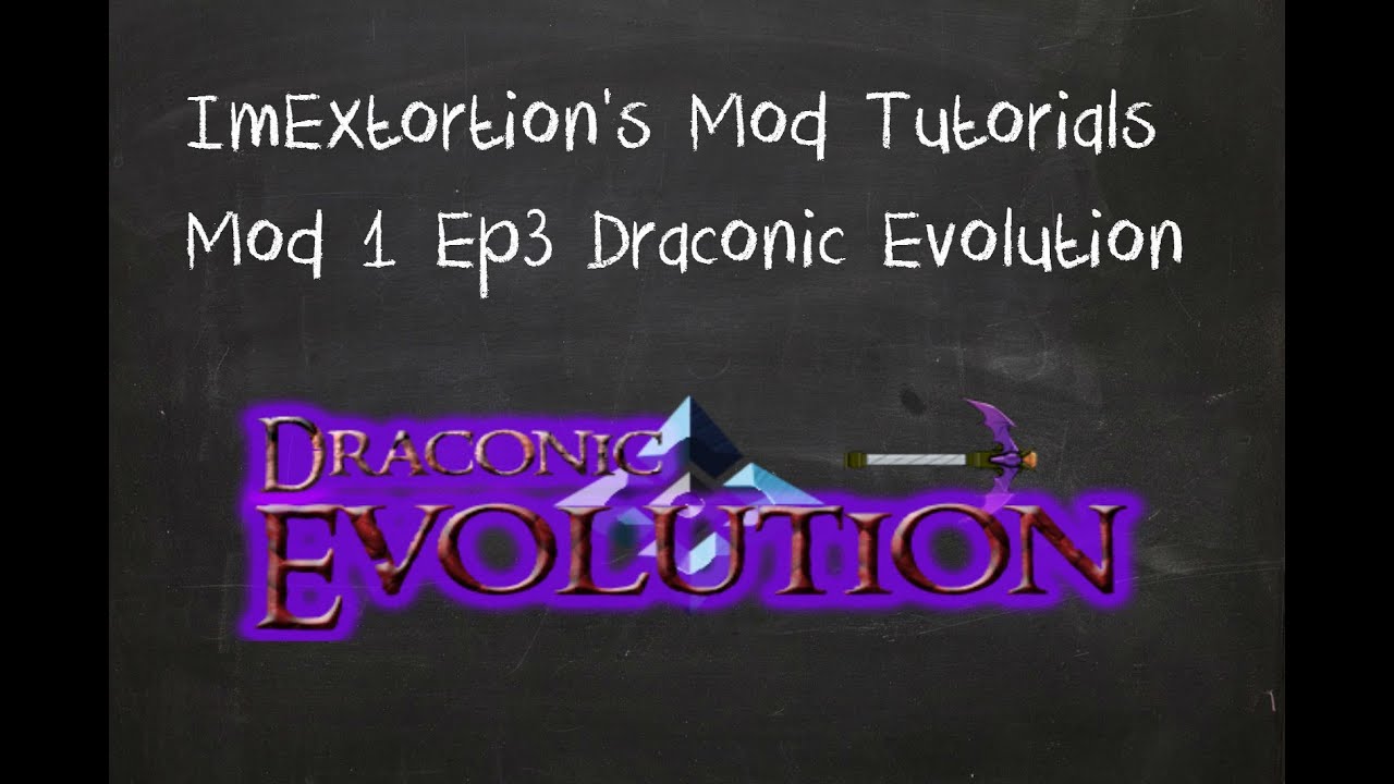 Draconic Evolution Minecraft Mod Tutorial :: EP3 :: Making the Energy ...