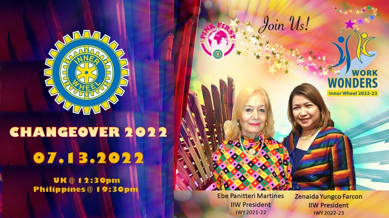 International Inner Wheel Changeover 2022 - YouTube