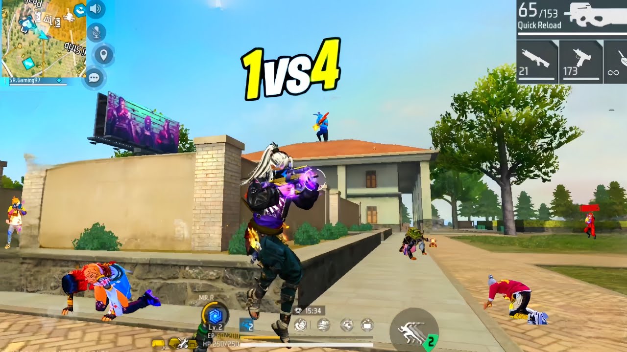 Hot Lobby 🥵 Insane 90% Headshot Rate ⚡ Solo Vs Squad Full Gameplay 🪂 ...