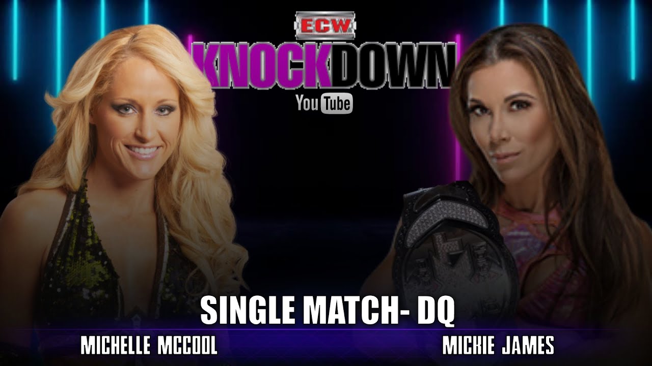 Michelle McCool vs. Mickie James | ECW KnockDown March 9, 2020 - YouTube