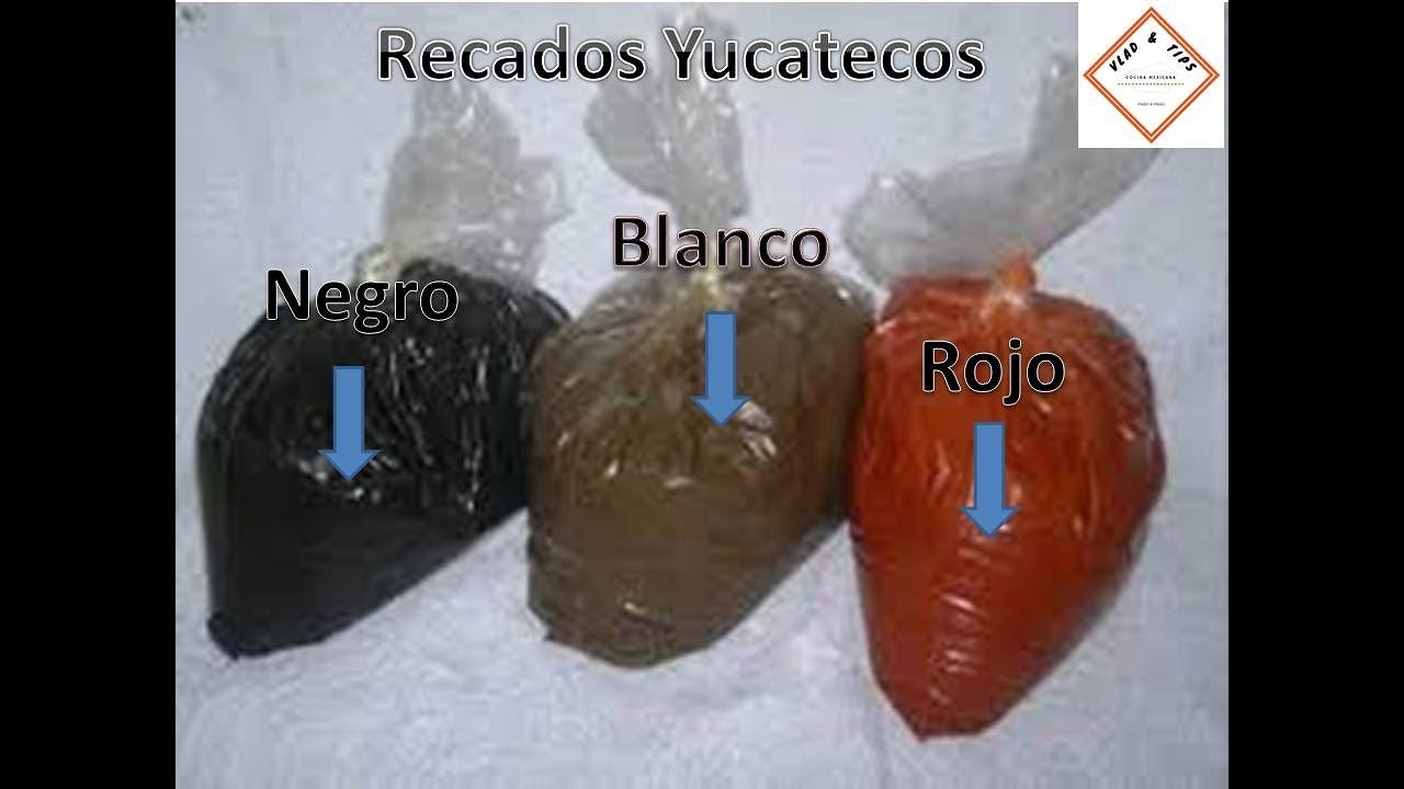 Recado Blanco Yucateco - YouTube