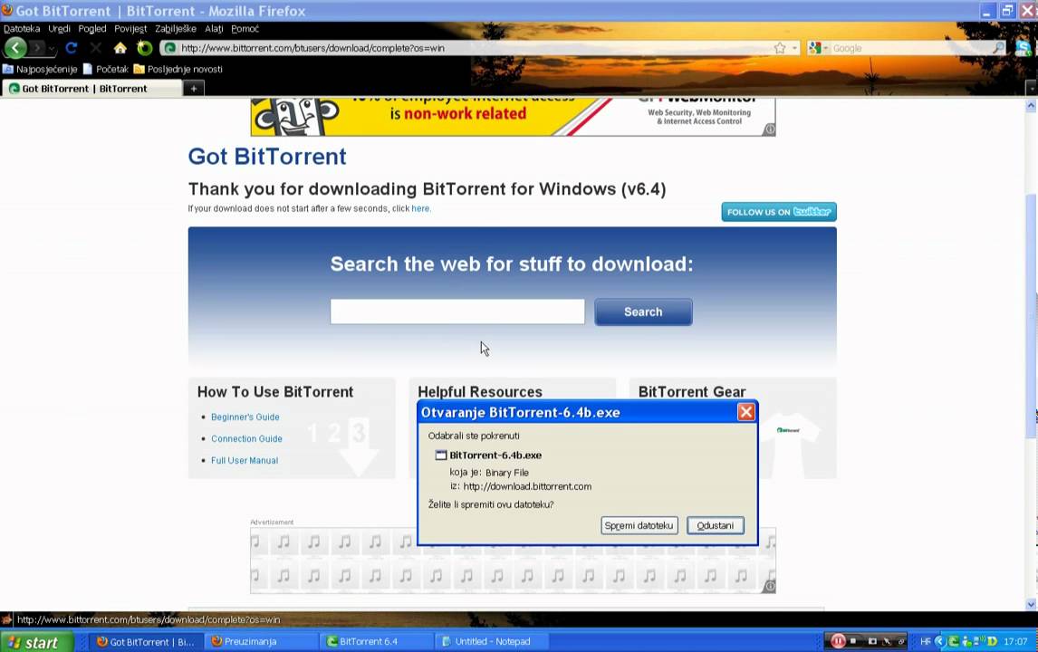 how to download uTorrent and Bittorrent for free - YouTube