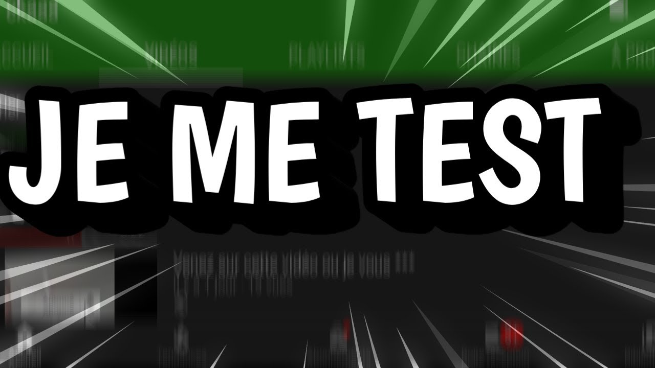 JE ME FAIS DES TEST D'INTELLIGENCE - YouTube
