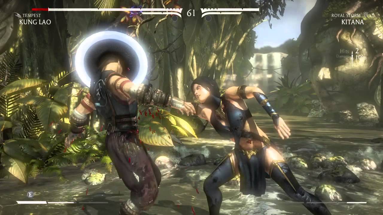 Mortal Kombat X Kung Lao's Brutalities Done on Tournament Kitana - YouTube